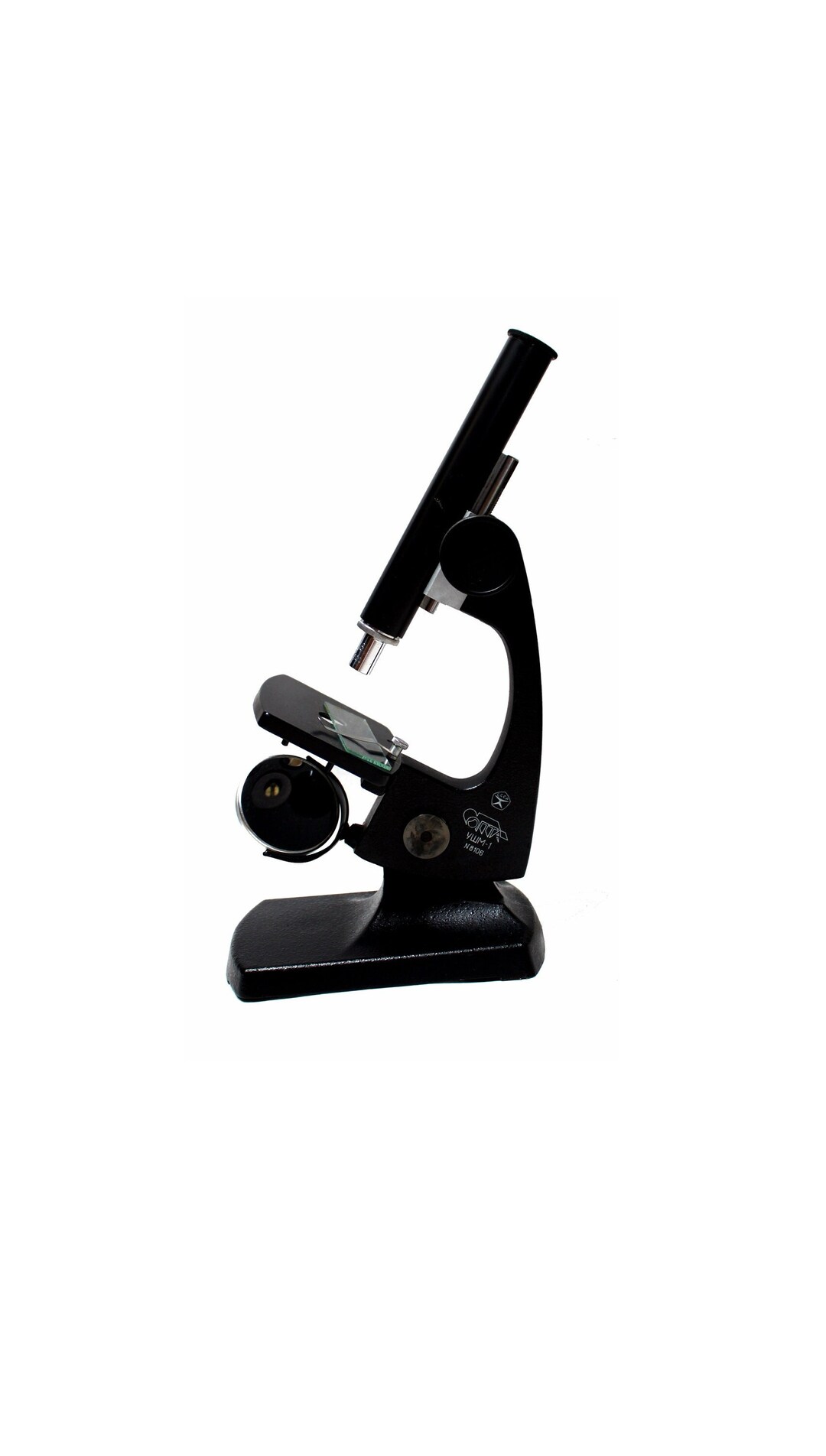 Vintage 1980s Soviet School Teaching Aids Microscope USSR OPTA USHM 1 ...