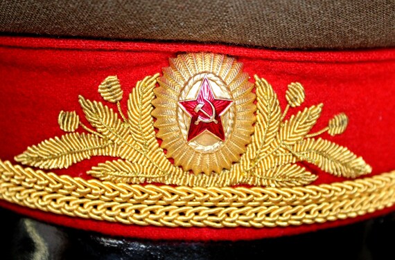 Vintage Authentic Soviet Motorized Infantry General S… - Gem