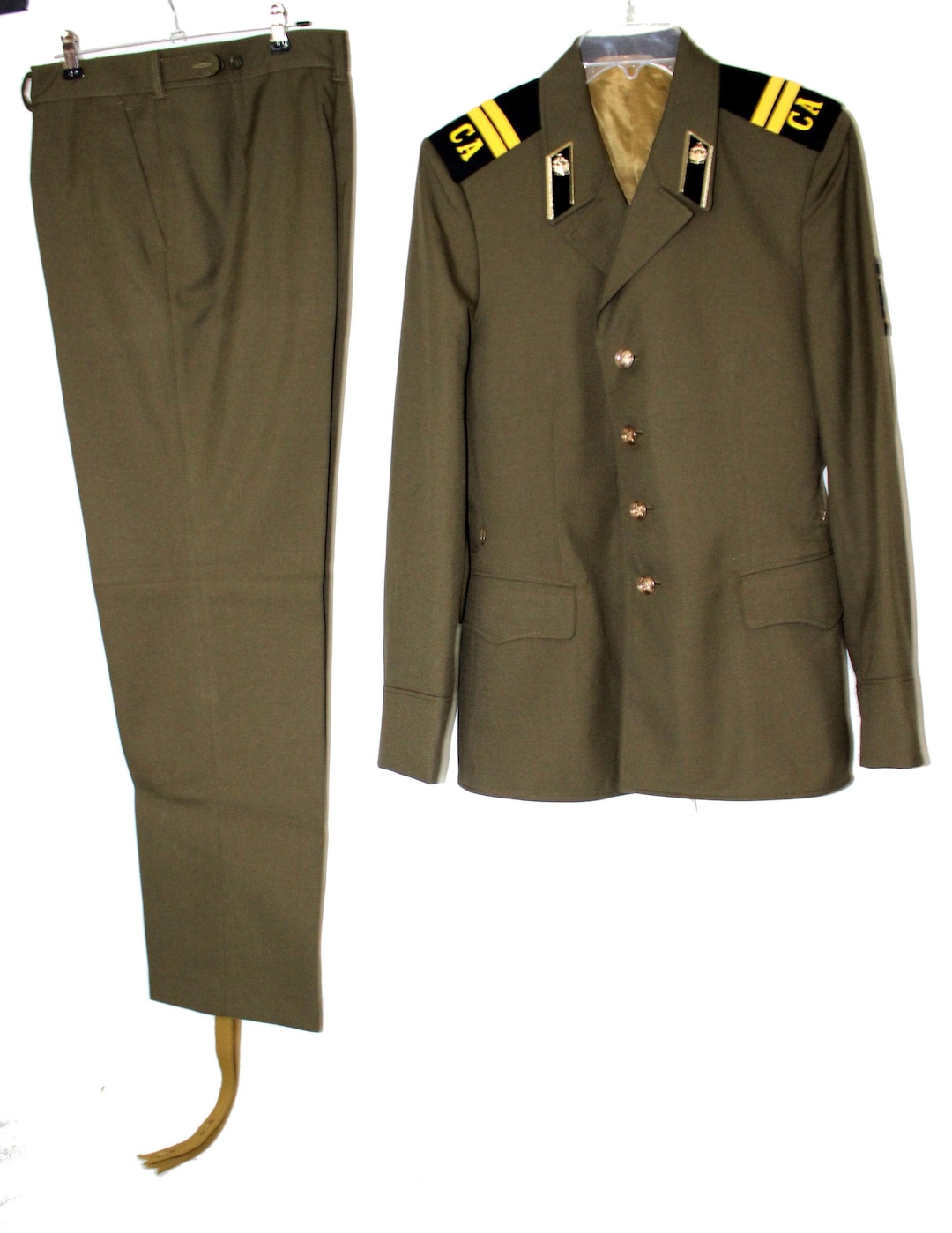 Authentic Vintage Soviet Engineering Troops Parade USSR Uniform ...
