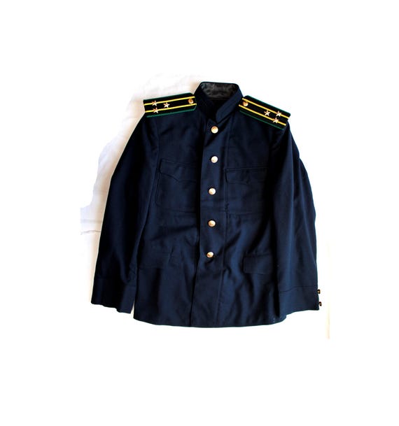 Vintage 1987 Soviet Captain 1st Rank Naval Border Gua… - Gem