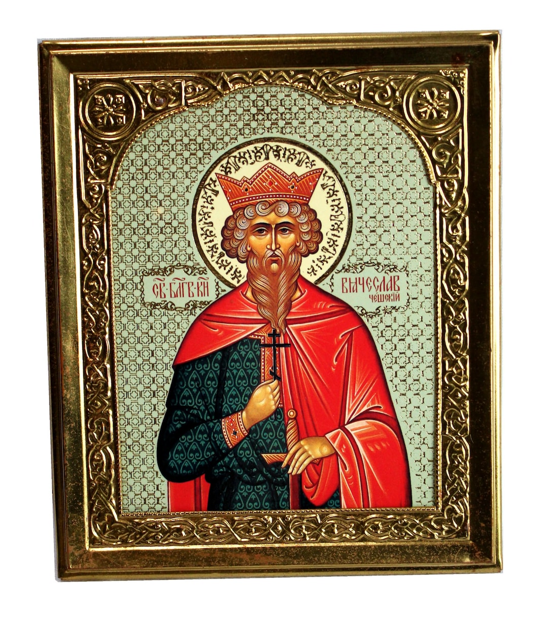 Vintage Russian Orthodox Church Contemporary Christian Icon From ...