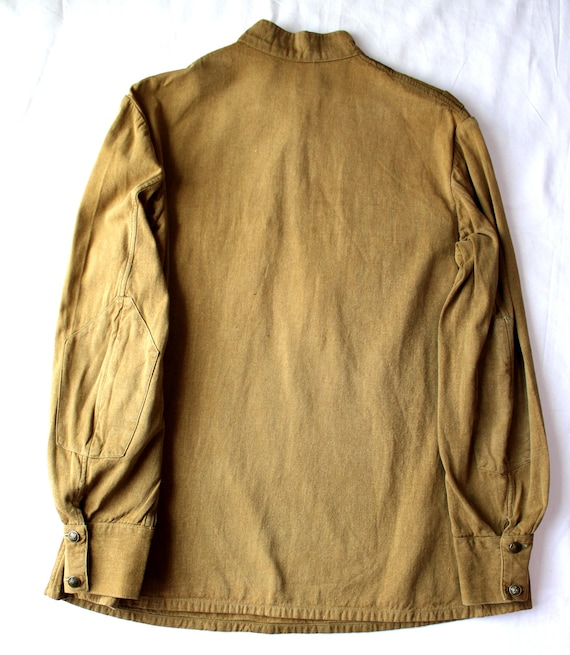 Vintage 1964 Soviet Army Gymnasterka Tunic, Badges, 4… - Gem