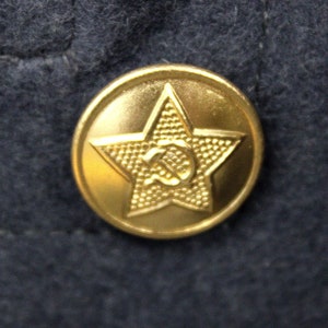 Vintage Soviet USSR Russian Military Army Officer Parade Wool Long Warm ...