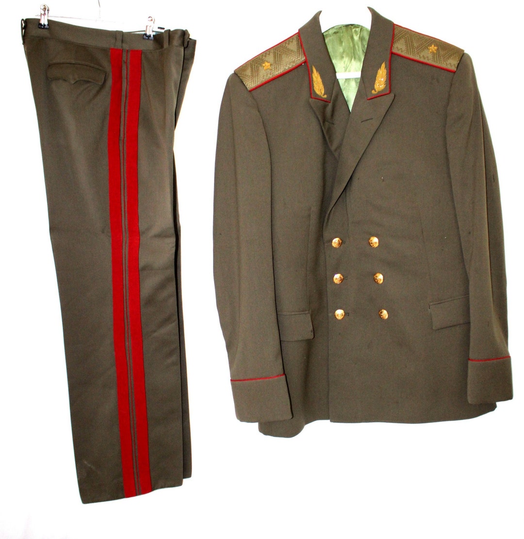 Authentic USSR Vintage Large Soviet Army Major General Summer Service ...