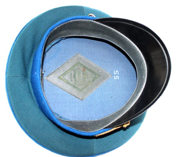 Vintage 1982 Authentic Soviet Officer Parade Cap for … - Gem