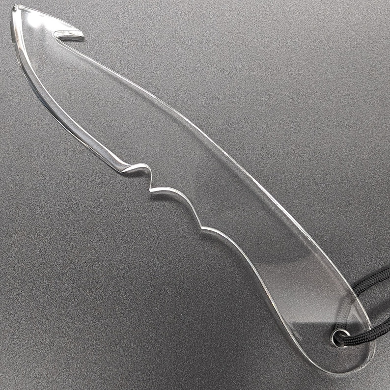 Clear Acrylic BDSM Wax Scraper - Etsy