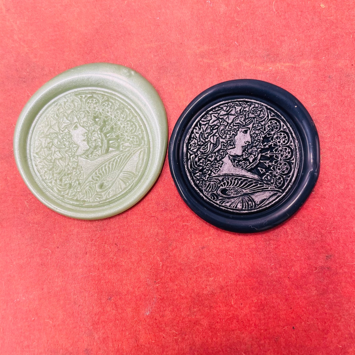 Summer Ivy Wax Stamp, Wax Seal Stamp , Retro Stamps With Handle, Wax ...