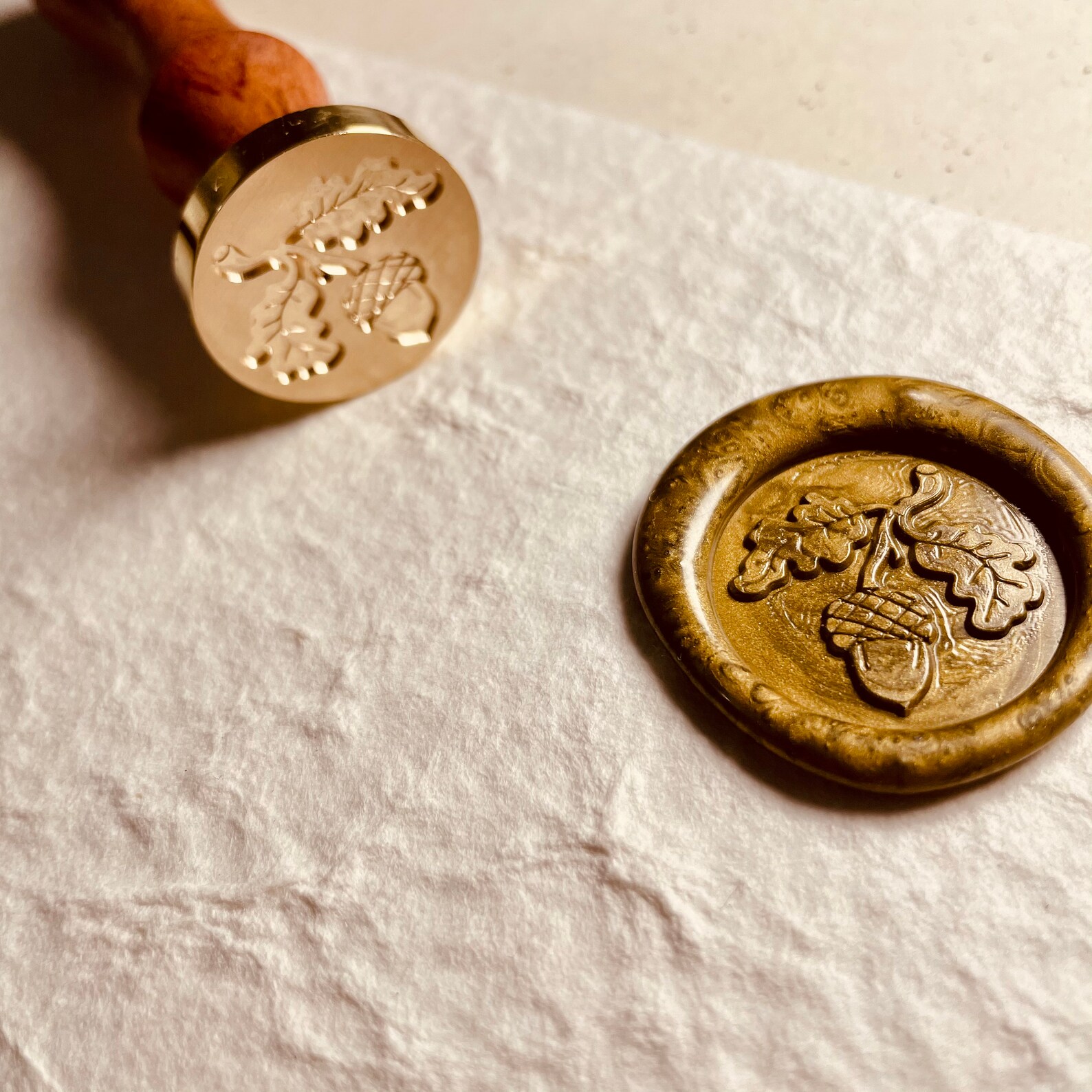 Acorn Wax Seal Stamp, Wax Seal Stamp Kit, Wax Sealing Stamps, Sealing ...