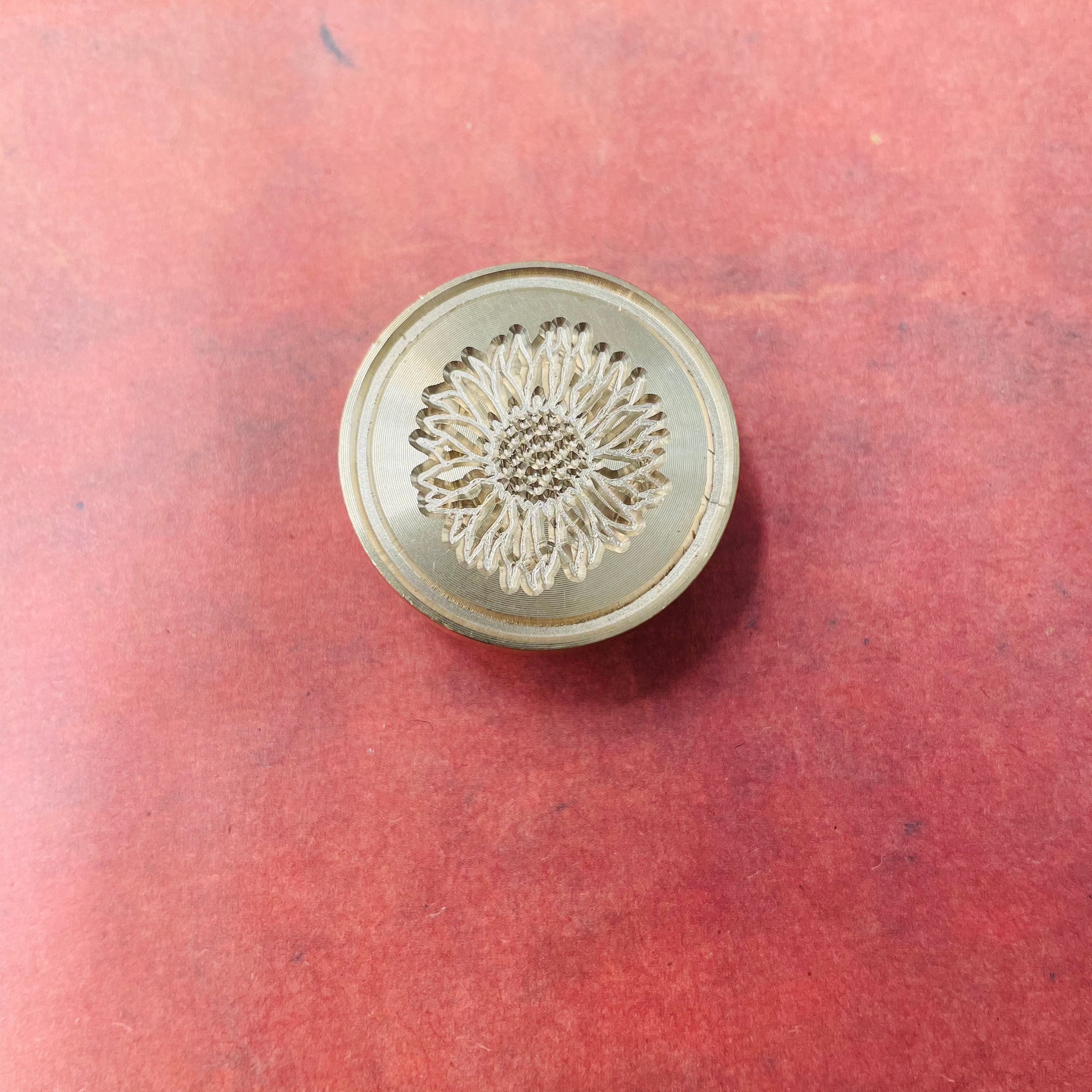Sello de cera de girasol sello de cera sello retro con | Etsy