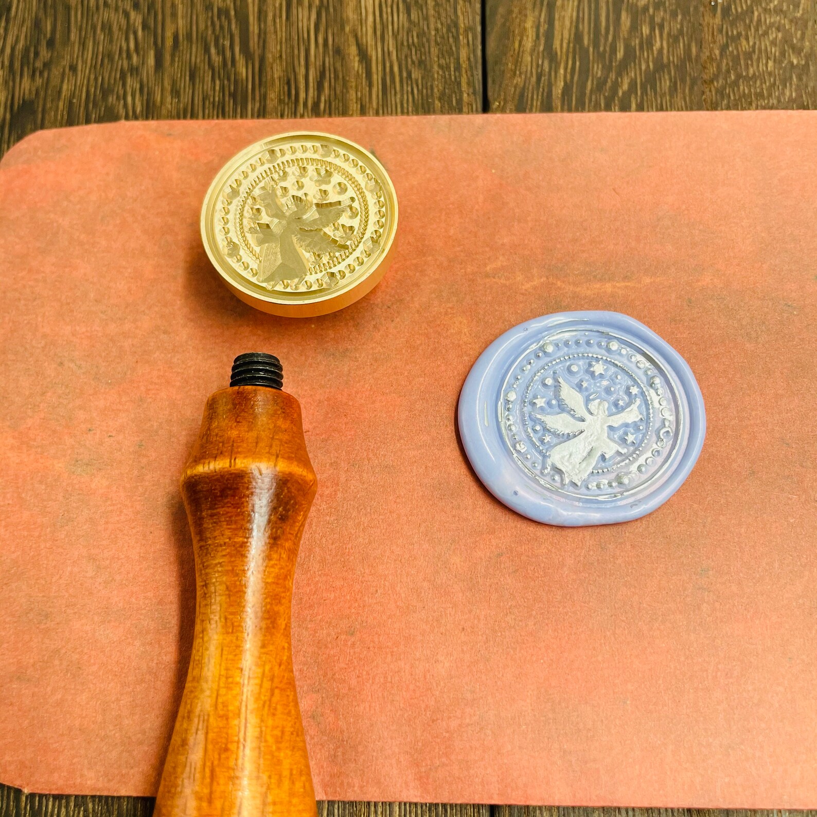 Little Angel Wax Stamp Wax Seal Stamp Retro Stamps With - Etsy