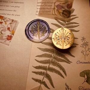 Sword Wax Stamp, Wax Seal Stamp Kits , Retro Stamps With Handle, Wax ...