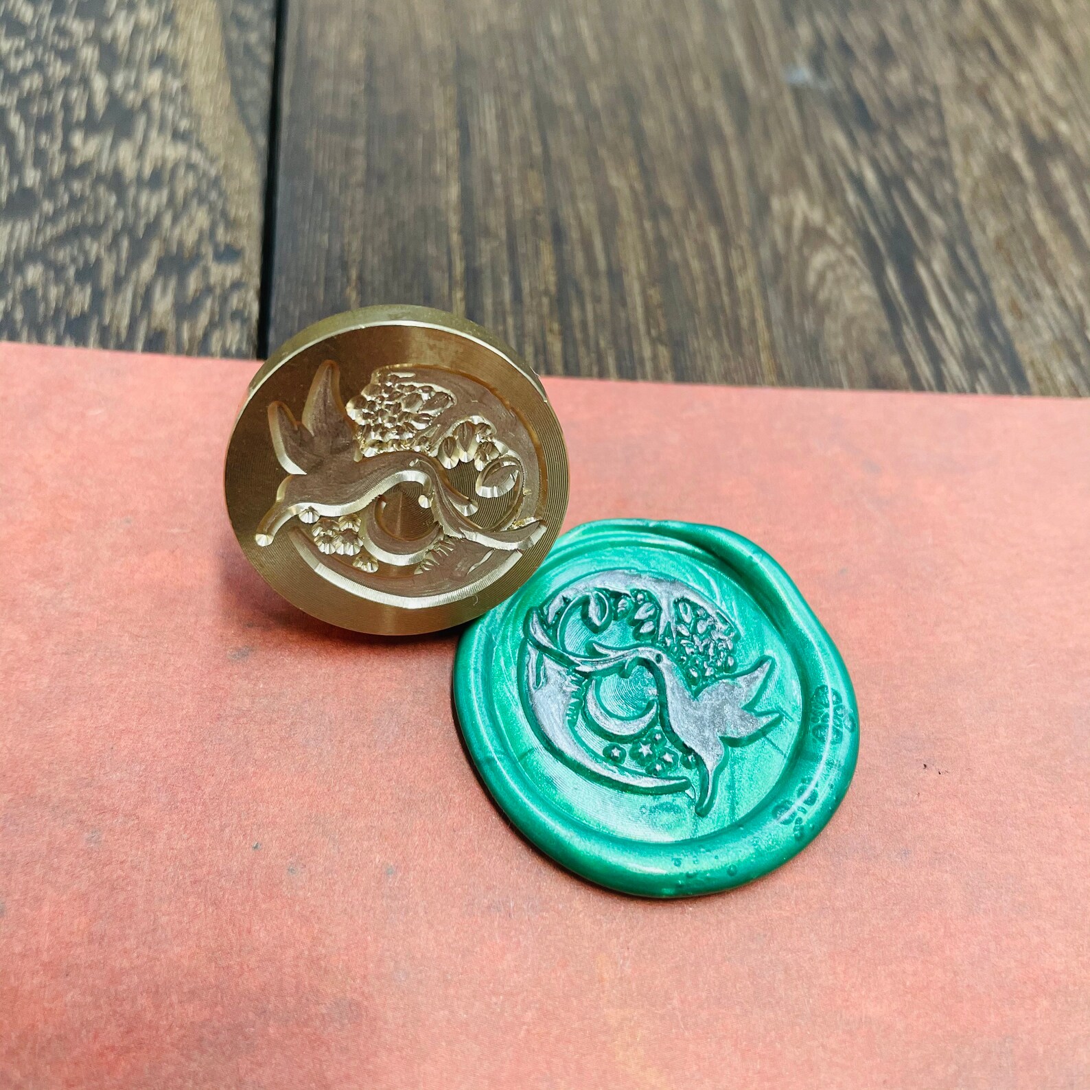Hummingbird Wax Seal Stamp Sealing Wax Stamp Wax Stamp With - Etsy