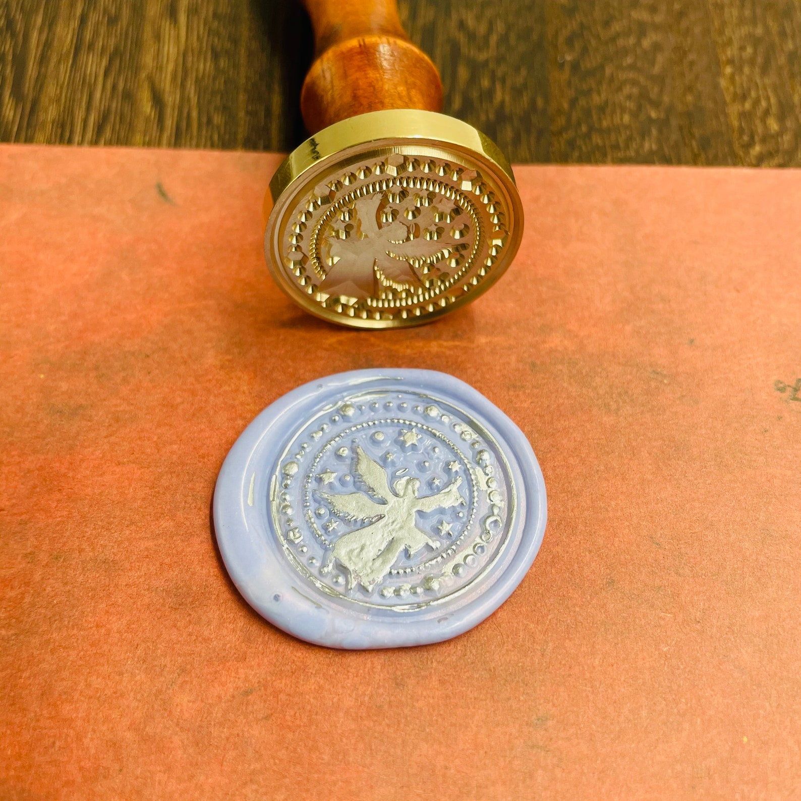 Little Angel Wax Stamp Wax Seal Stamp Retro Stamps With - Etsy