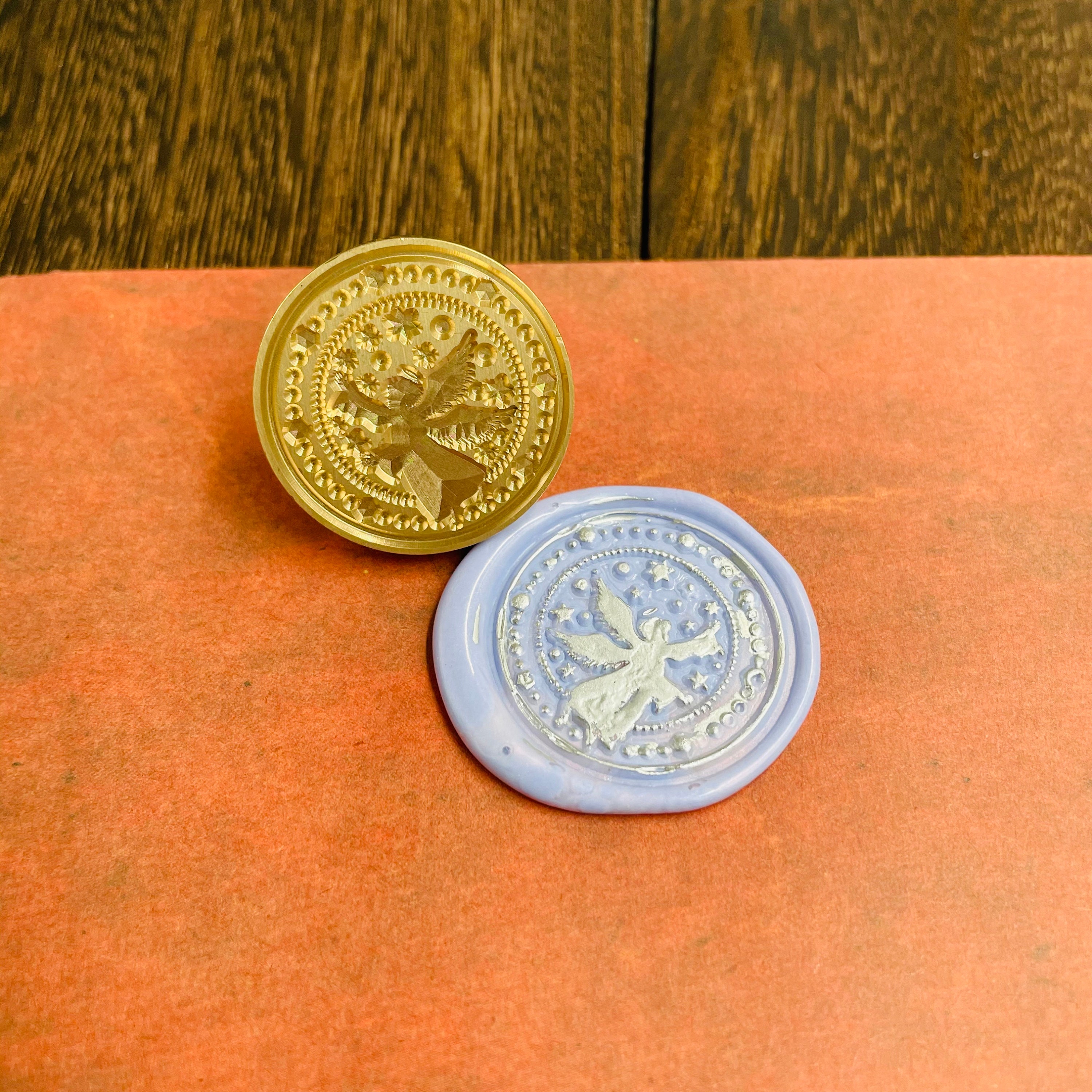 Little Angel Wax Stamp Wax Seal Stamp Retro Stamps With - Etsy