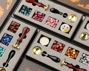 Wax Seal Stamp Set | Etsy