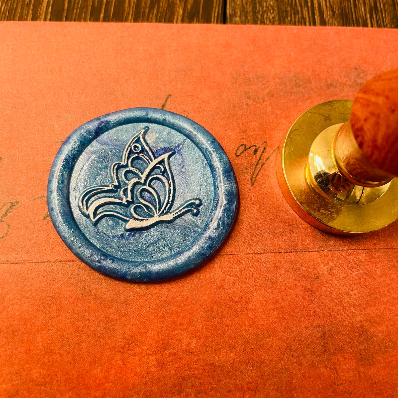 Butterfly Wax Stamp, Insect Wax Seal Stamp, Retro Stamps With Handle ...