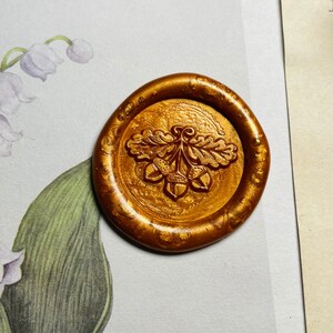 Acorns Wax Seal Stamp, Acorns Wax Stamp, Wax Stamp Kit, Wax Seal Stamp ...