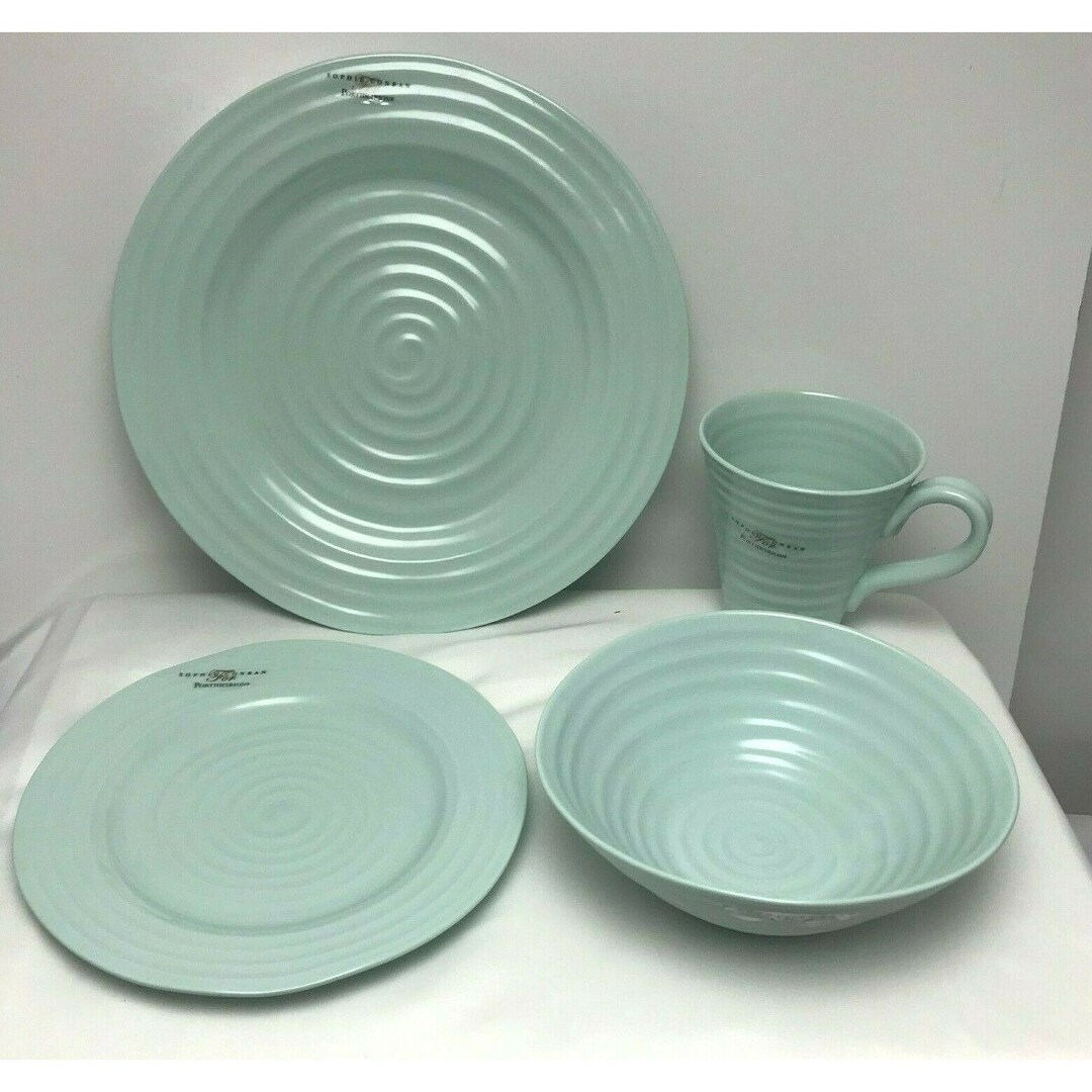 Portmeirion Sophie Conran Porcelain 4 Pc. Dinnerware Place Setting in ...