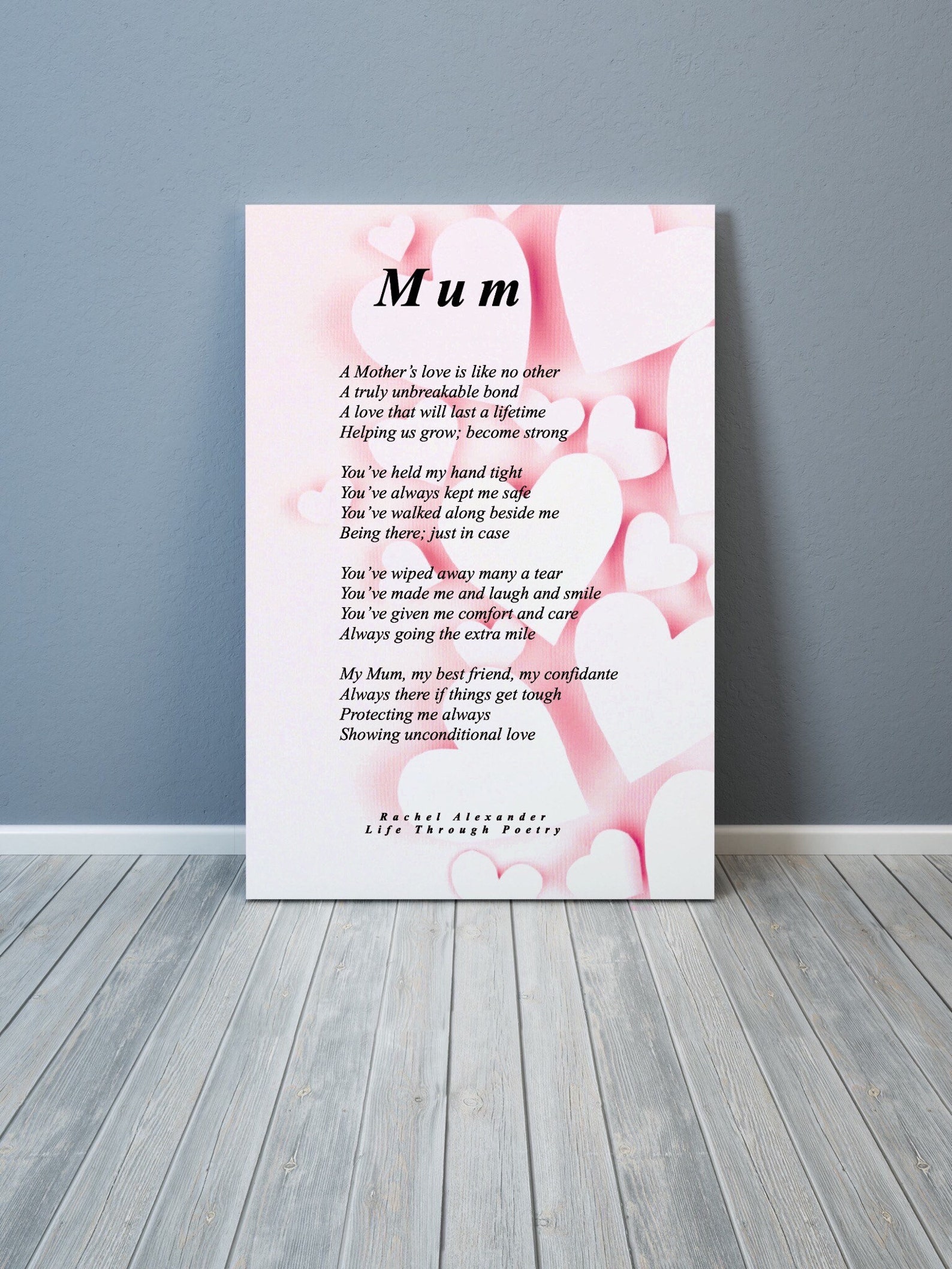 Mum Poem, Mothers Day Gift, Mom Poem, Mom Gift, Mum Gift, Gift for Mom ...