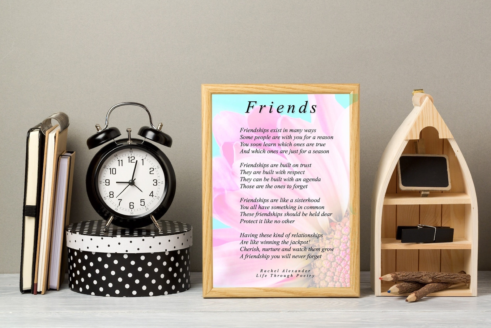 Best Friend Poem, Friendship Poem, Wall Art, BFF Gifts, Best Friend ...