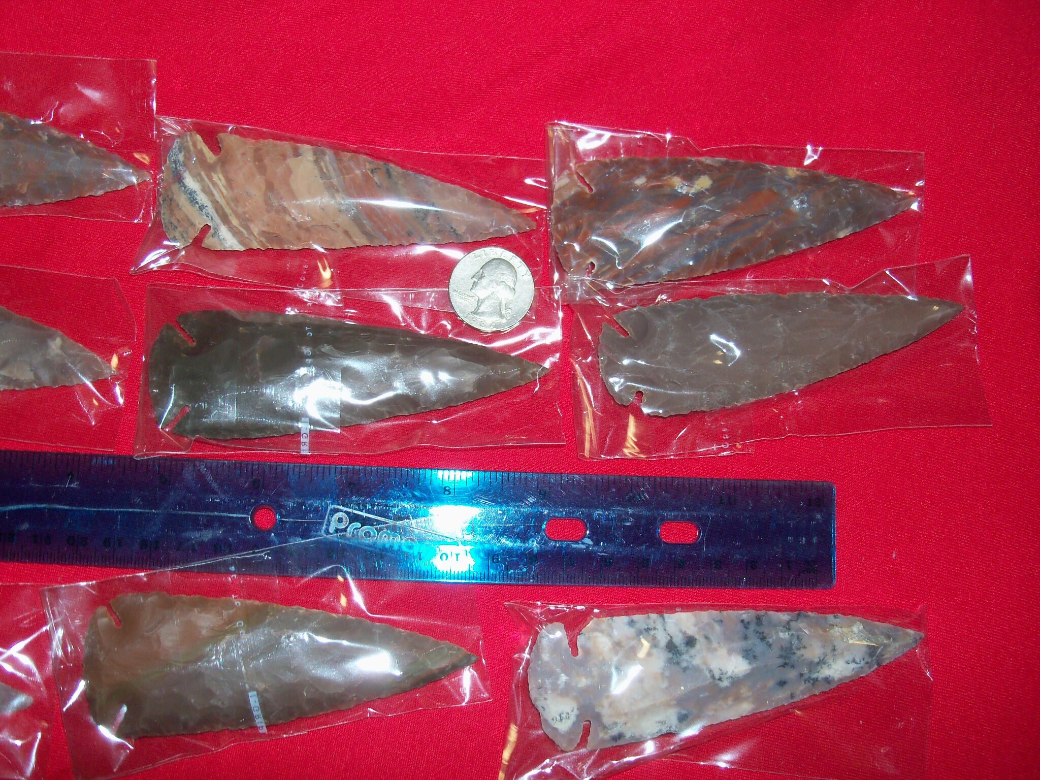 1 About 4 Inch Arrowhead Fancy Jasper per Lot - Etsy