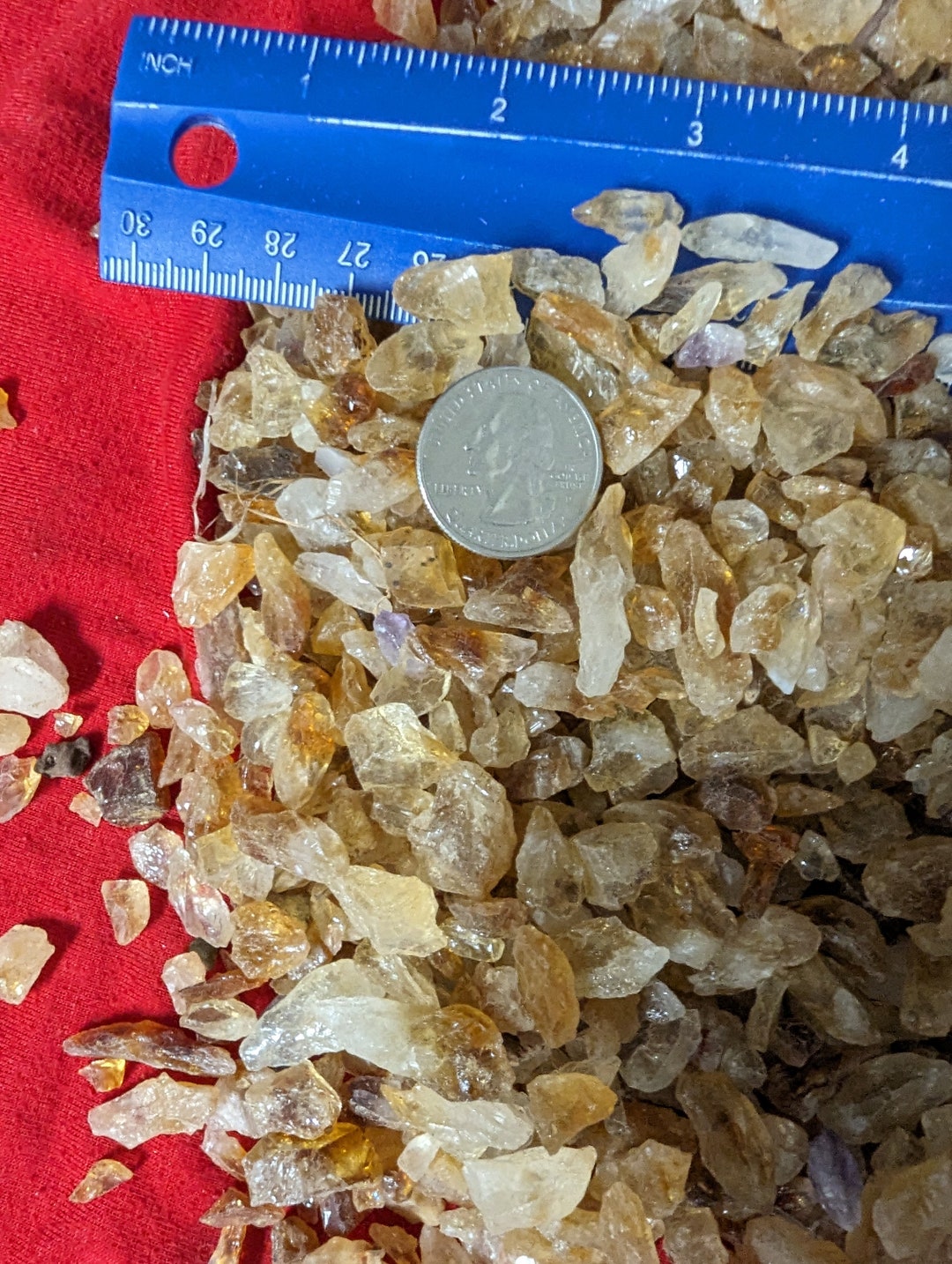 Citrine Crystals Small Gemstones. 1/4 Pound Lbs. per Lot. - Etsy