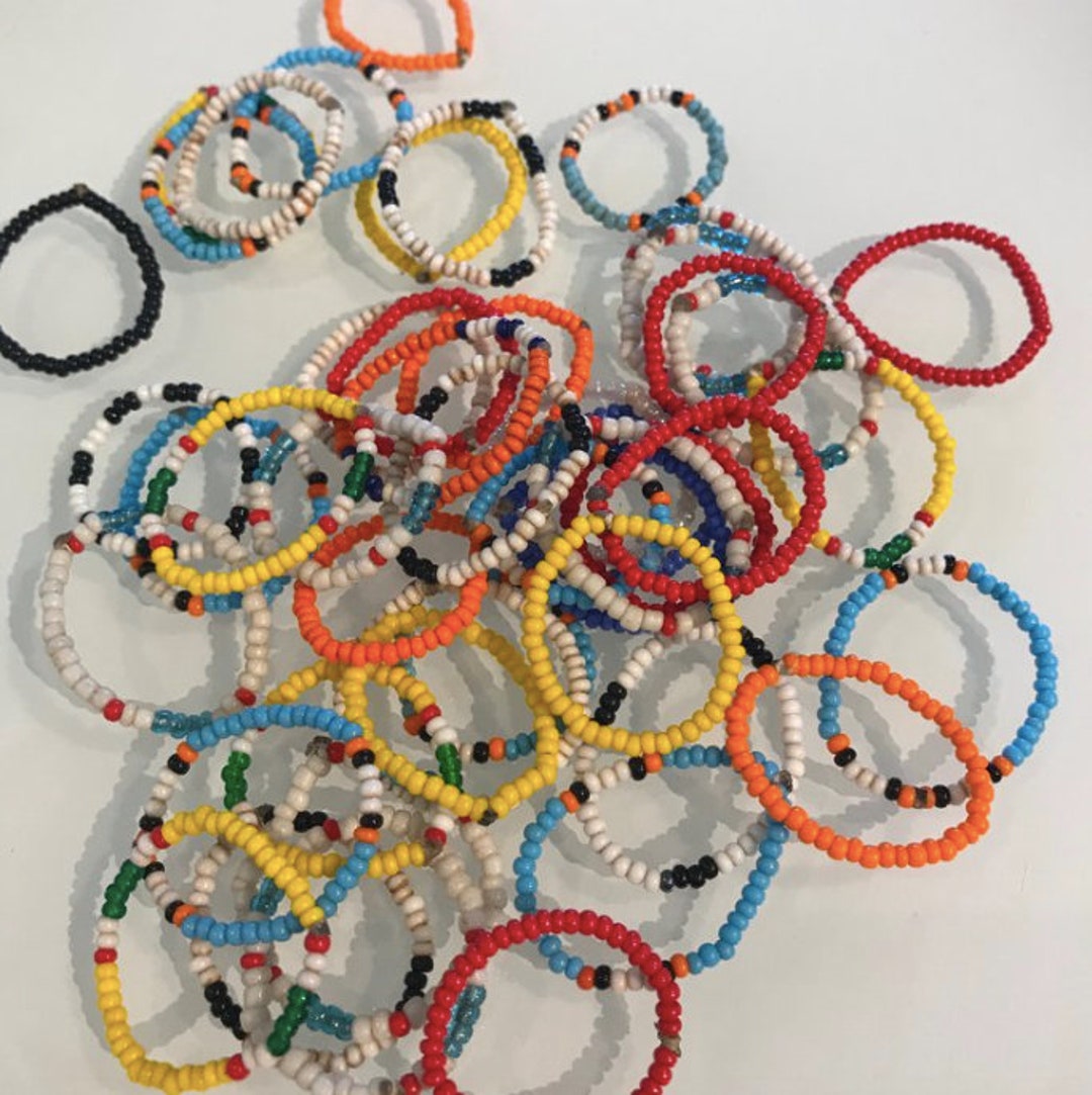 Handmade Beaded Rings - Etsy