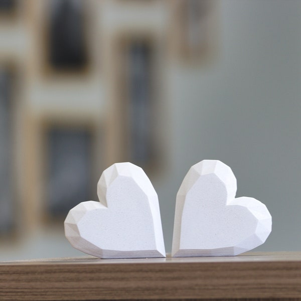 Concrete Heart - Etsy