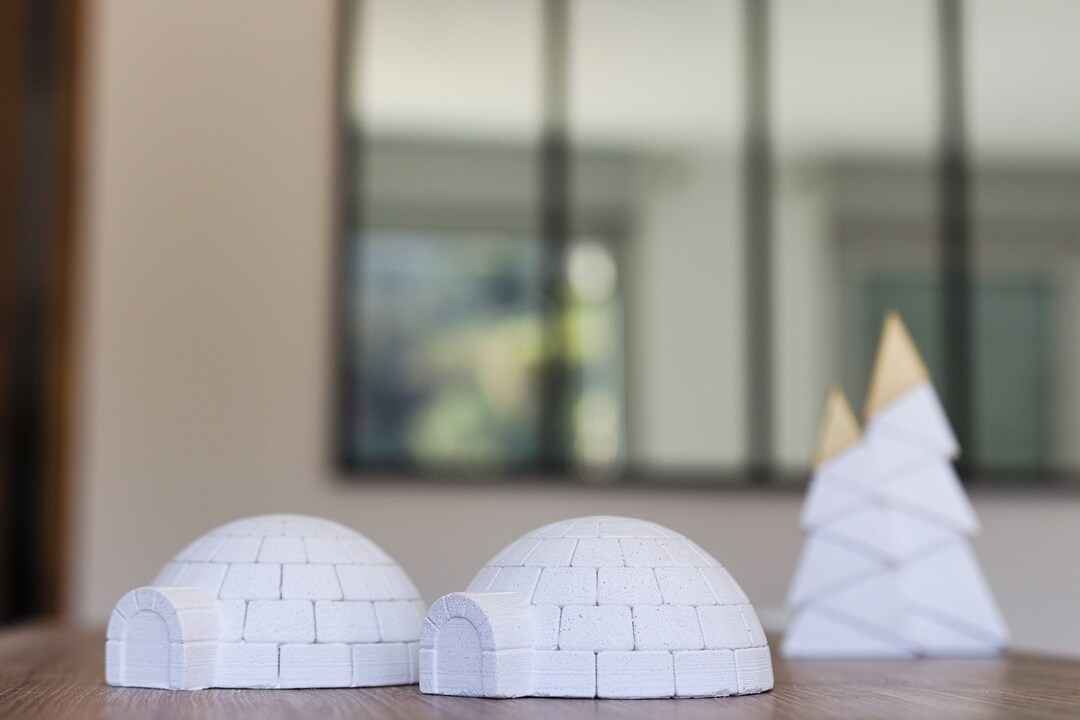 Concrete Igloo / Decorative Igloo - Etsy