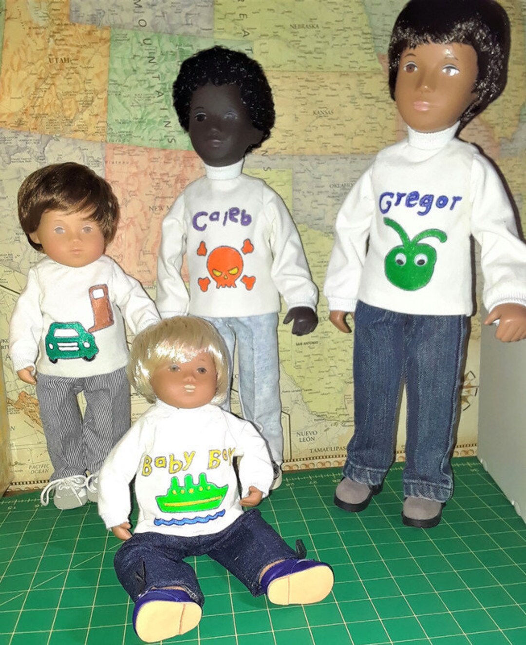 Painted Style - Sasha - Lined Hand Painted Long Sleeve Tees - Etsy