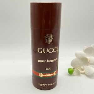 Gucci Pour Homme TALC 115g/4oz vintage Perfumed Body Talc for - Etsy
