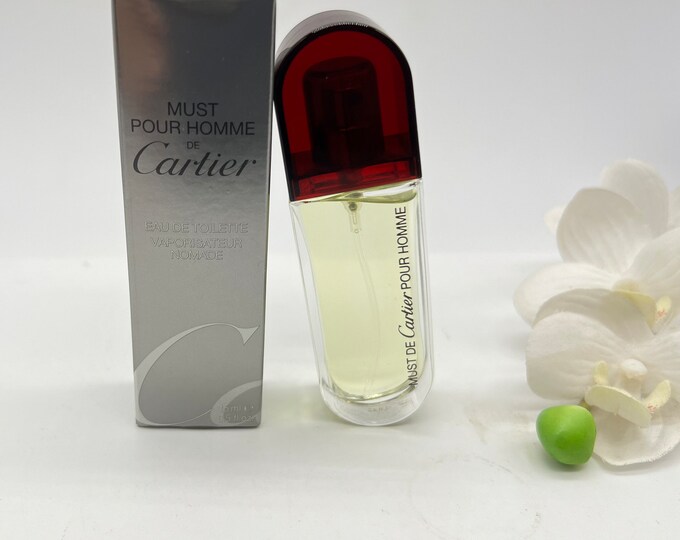Miniature , Must De Cartier Pour Homme , Eau De Toilette ,15 Ml/0,5 Fl ...