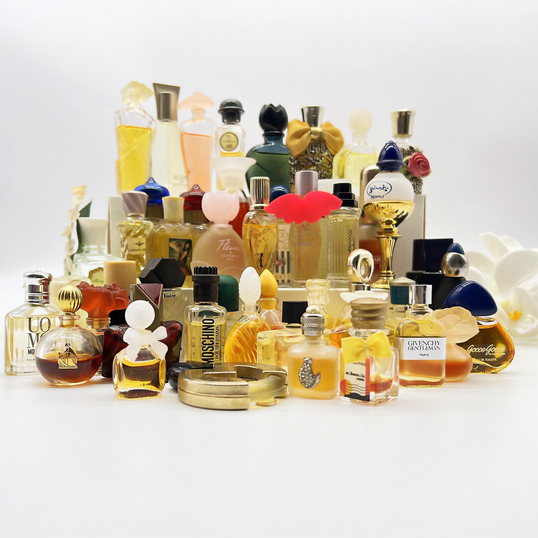 Lot of 43 Miniature Perfume ,different Fragrance, Various Brands ...