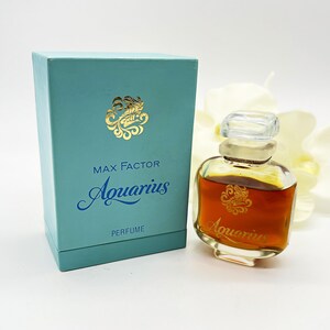 Aquarius Max Factor, Parfum or Extrait 30ml/1 Fl.oz, Vintage Perfume 1969, Women's Fragrance ...