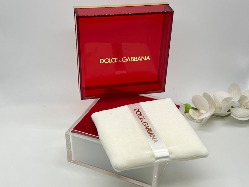 Dolce Gabbana Talc Satine Sensuel 150g/5 Fl.oz Body Powder Classic Red ...