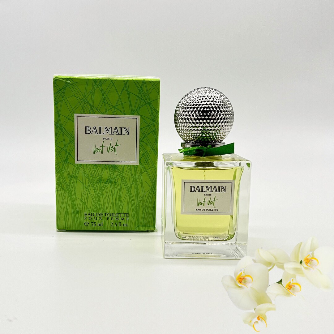 Vent Vert Balmain 75 Ml/2,5 Fl.oz ,eau De Toilette Spray , Version From 1999 , Vintage Perfume ...