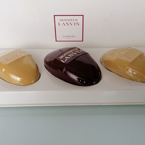 Monsieur Lanvin Vintage Perfumed Soap Set 3x 90 G Gift Idea for Men - Etsy