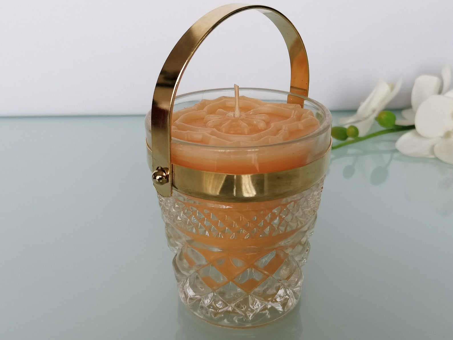 Revlon Intimate Fragrance Candle in a Crystallque Bucet | Etsy