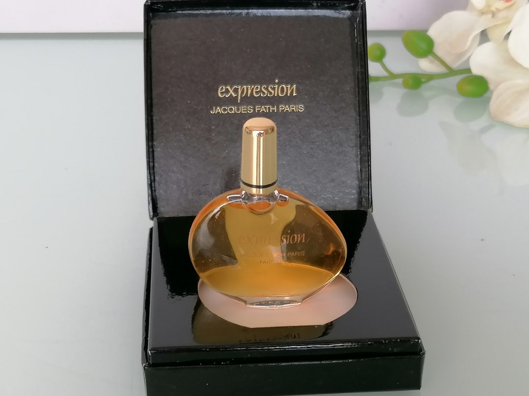 Expression Jacques Fath 1977 Parfum 1/4 Fl.oz / 7 Ml Splash Vintage ...