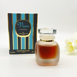 Vison Robert Beaulieu (1987) Eau De Parfum 60 Ml/2 Fl.oz No Spray, Rare ...