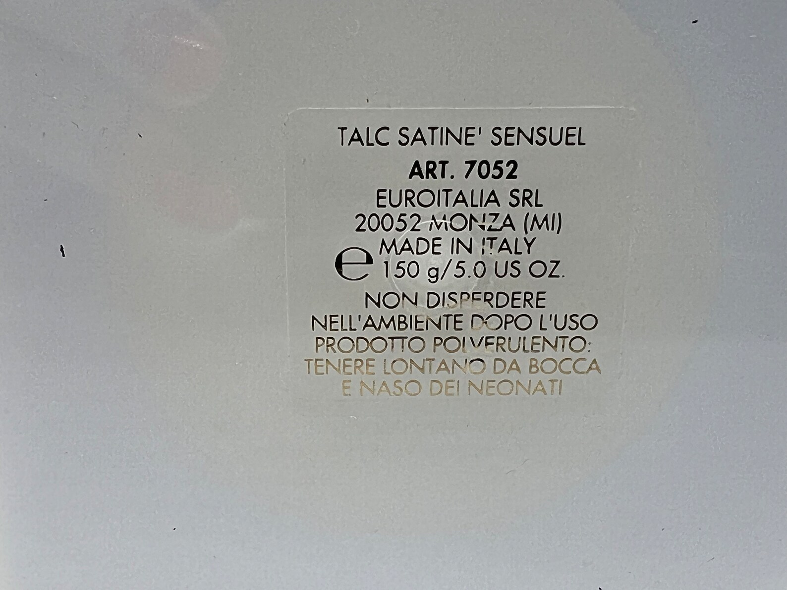Dolce Gabbana Talc Satine Sensuel 150g/5 Fl.oz Body Powder Classic Red ...