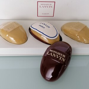 Monsieur Lanvin Vintage Perfumed Soap Set 3x 90 G Gift Idea for Men - Etsy