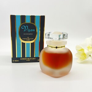 Vison Robert Beaulieu (1987) Eau De Parfum 60 Ml/2 Fl.oz No Spray, Rare ...