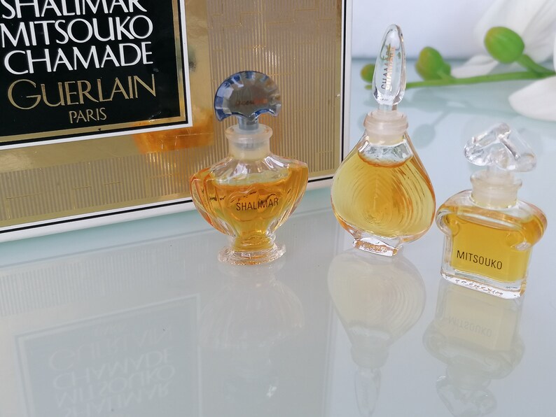 Miniature Perfume Guerlain Parfum /Extrait Set 3 x 2 ml | Etsy