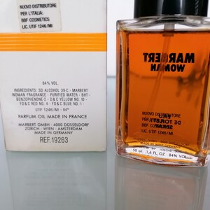 Marbert Woman by Marbert (1987) Eau De Toilette 50 Ml /1,7 Fl.oz ...