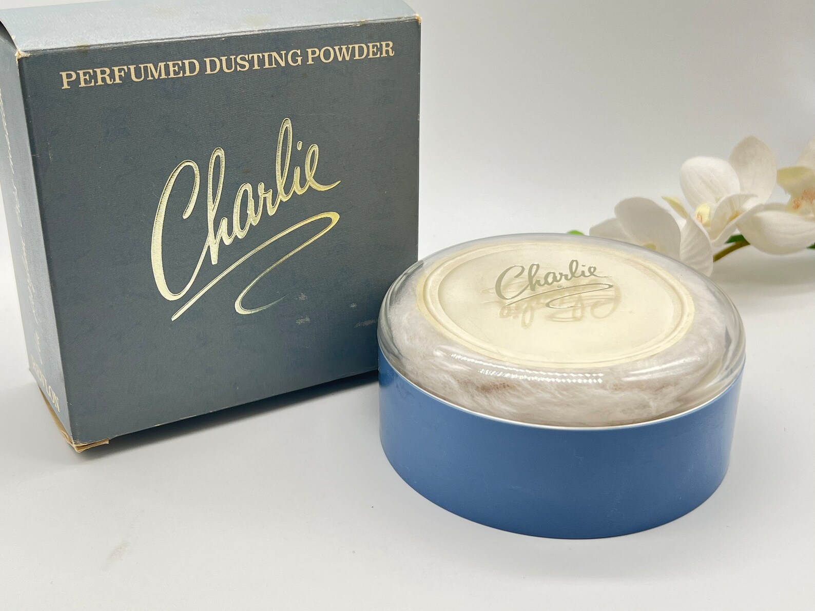 Charlie Revlon Perfumed Dusting Powder 85 G Sealed New in Box Vintage ...