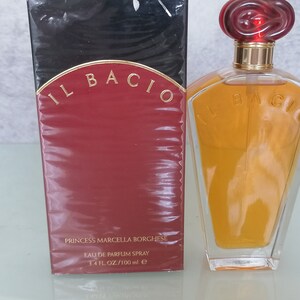 Il Bacio Princess Marcella Borghese (1993) Eau De Parfum Spray 100 Ml/3 ...