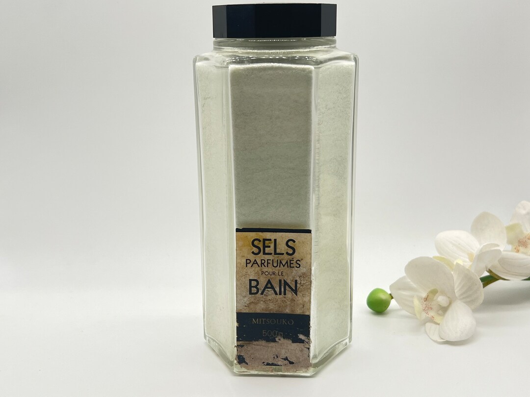 Mitsouko ,perfumed Bath Salt , 1000g /35,2 Oz , Rare Vintage , France ...