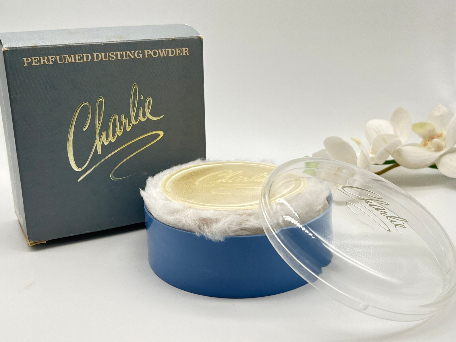 Charlie Revlon Perfumed Dusting Powder 85 G Sealed New in Box Vintage ...