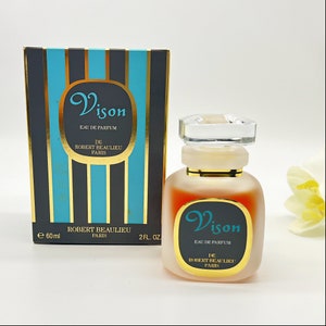 Vison Robert Beaulieu (1987) Eau De Parfum 60 Ml/2 Fl.oz No Spray, Rare ...